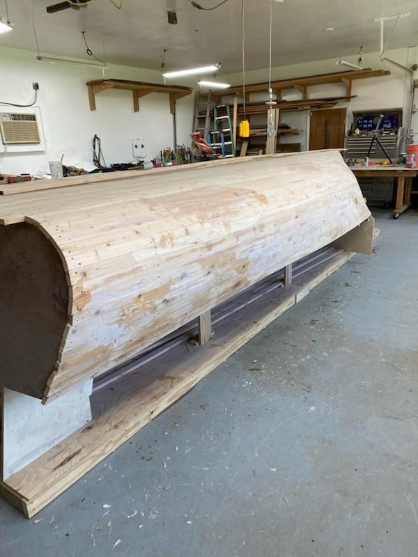 Ocean Pointer - Free Boat under construction